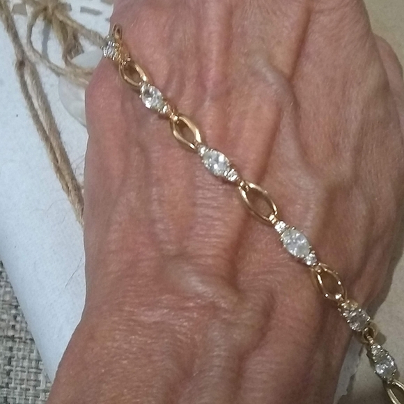 Roman | Jewelry | Vintage Roman Brand Tennis Bracelet | Poshmark